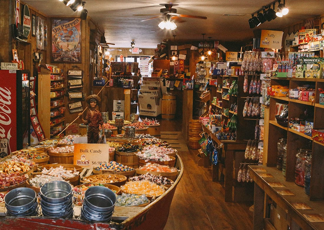 A Little Slice of Americana at Huck's General Store